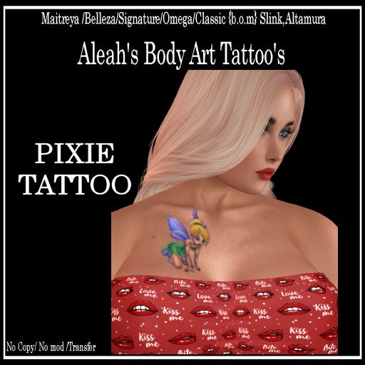 Second Life Marketplace - PIXIE TATTOO